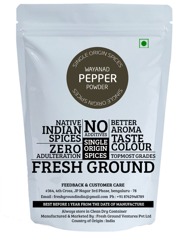 Wayanad Black Pepper Powder – FreshGround